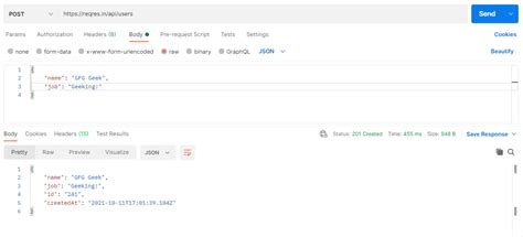 Basics Of Api Testing Using Postman Geeksforgeeks