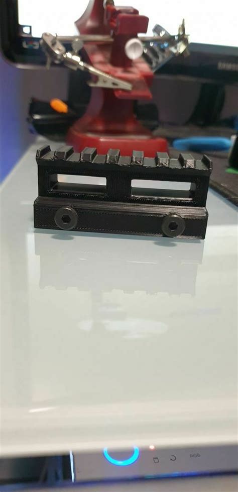 🔫 Picatinny Scope Riser・free 3d File For ・cults