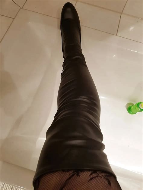 Lepard Outfit With Black Boots And Lingerie 13 Pics Xhamster