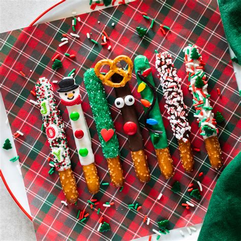 Christmas Pretzel Rods A Pumpkin And A Princess