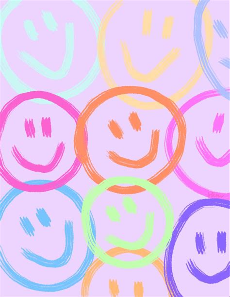 Smiley Face Wallpaper In 2023 Cute Patterns Wallpaper Cute Smiley