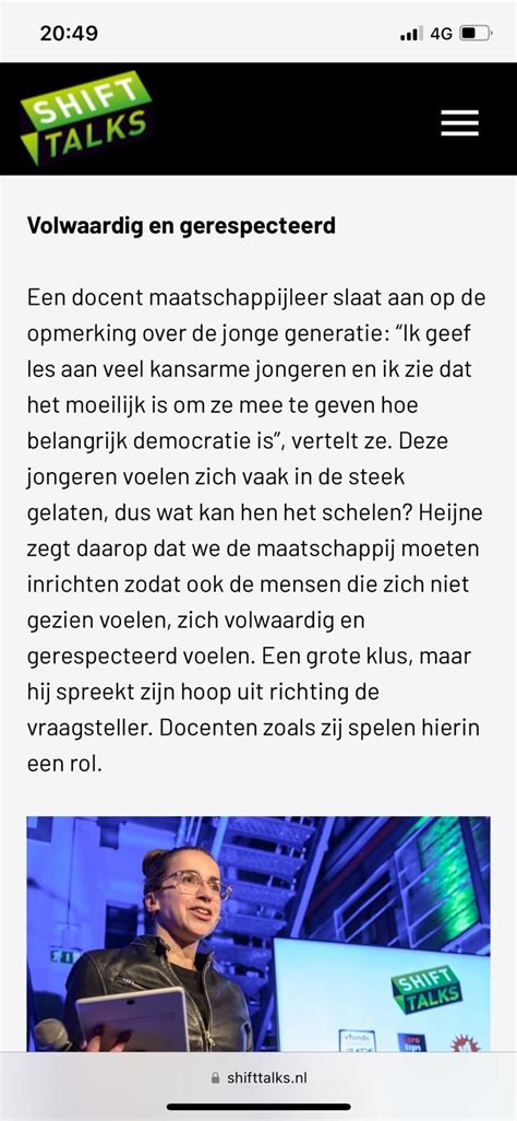 Sade Van Ophem Op Linkedin Democratie Denbosch