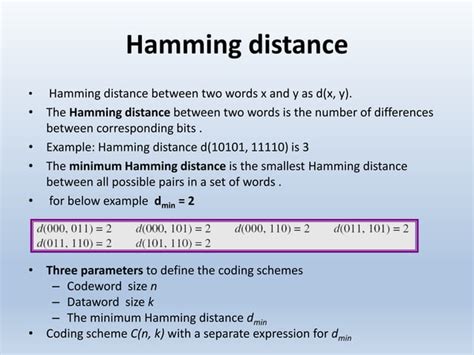 Error Detection And Correction Concepts In Data Communication And Networks Pptx Programming