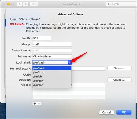How To Change The Default Shell To Bash On MacOS