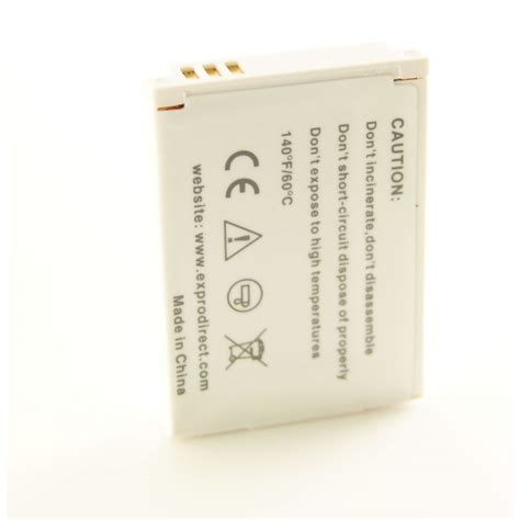 Ex Pro Samsung SLB A SLB A Ultra White Series Replacement Battery V MAh BOXED ME