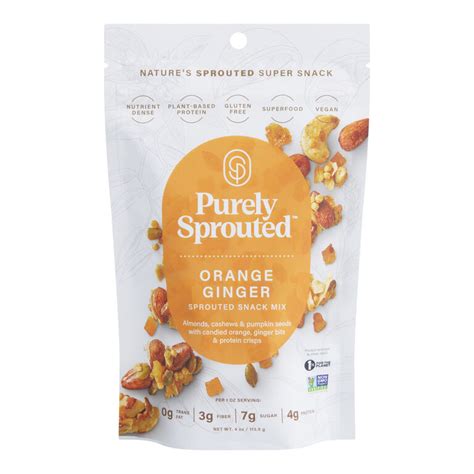 Purely Sprouted Orange Ginger Sprouted Snack Mix World Market