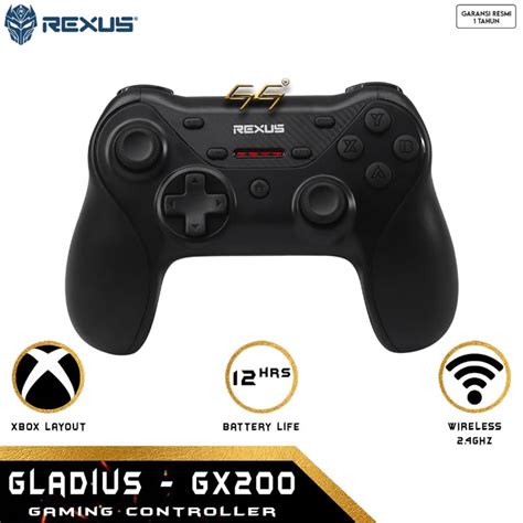 Jual B Wireless Gaming Controller Android Ps Windows Pc Rexus Gladius Gx200 Wireless Usb