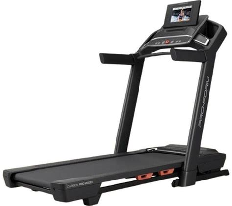 Buy Proform Carbon Pro 2000 Folding Smart Bluetooth Treadmill Black Currys