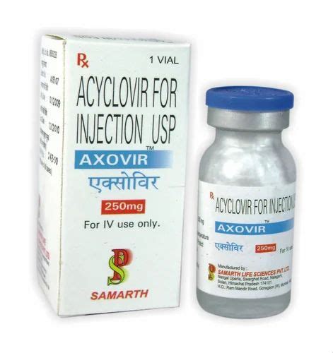 Acyclovir For Injection USP MG At Rs Piece Samgen