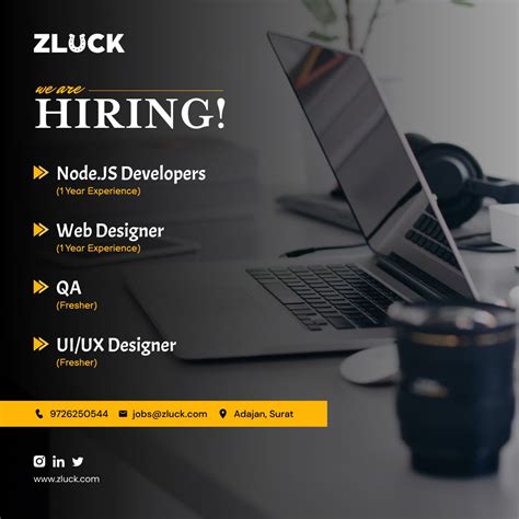 Hr Zluck Solutions On Linkedin Hiringalerts Hiringnow