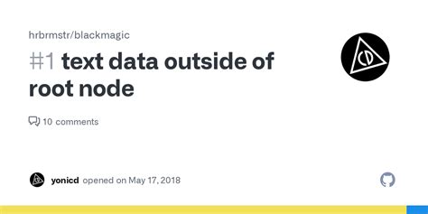 Text Data Outside Of Root Node Issue Hrbrmstr Blackmagic Github