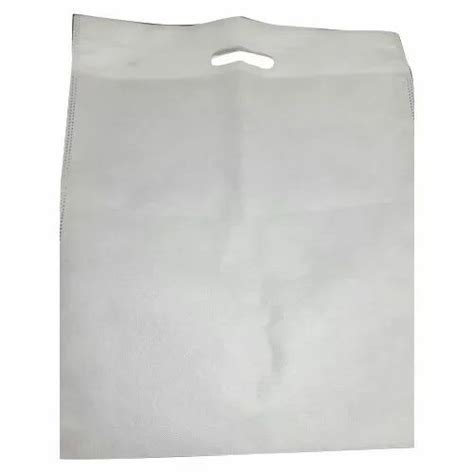 White Non Woven D Cut Bag Capacity 5kg Thickness 45 To 60 Gsm At Rs