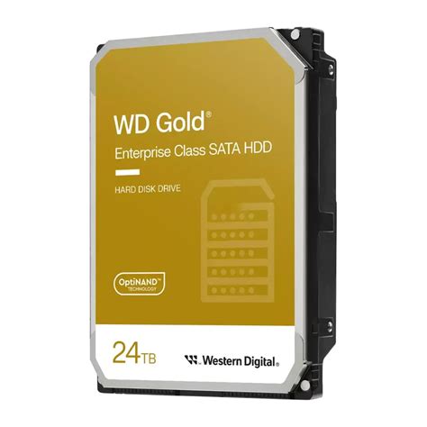 24TB WD Gold WD241KRYZ 512MB 3.5" (8.9cm) SATA 6Gb/s - SATA 3.5 Zoll ...