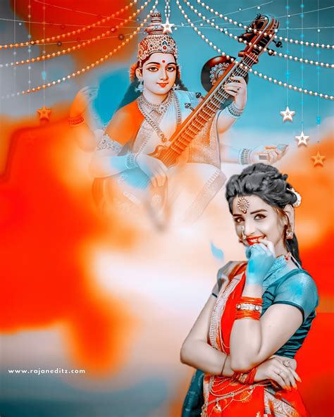 500 Saraswati Puja Photo Editing Background Rajan Editz