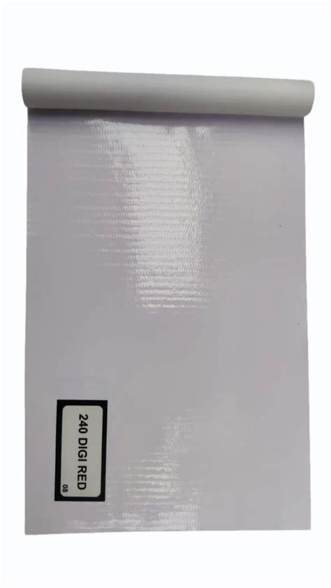 Digi Red Flex Roll Gsm 240 At ₹ 3 40 Sq Ft In Noida Id 2853131809030