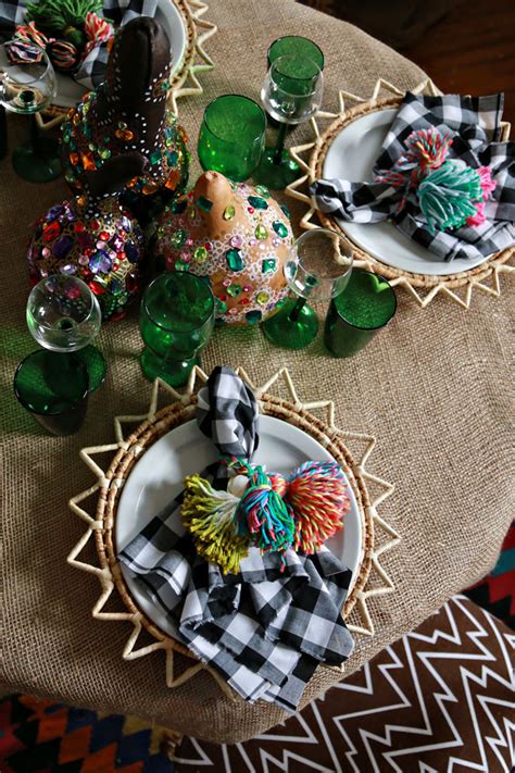 Diy Tassel Napkin Rings Aunt Peaches