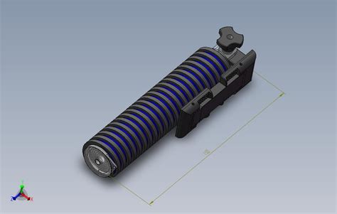 15mm自拍碳纤维支架solidworks 2013模型图纸免费下载 懒石网