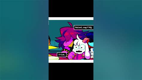 Teaching Ralsei To Curse Dubbed Deltarune Comic Youtube