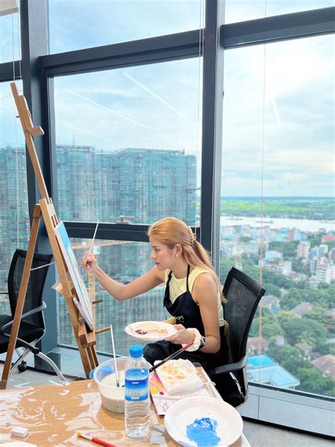 L Bawk Nu Completed The First Mission Of Her New Hobby Myanmar Models Db