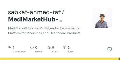 Github Sabkat Ahmed Rafimedimarkethub Frontend Medimarkethub Is A Multi Vendor E Commerce