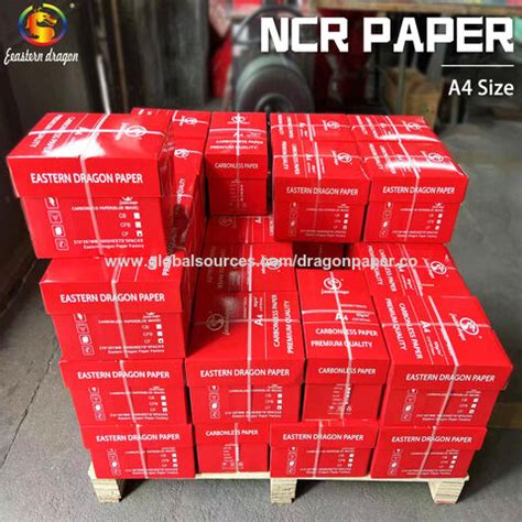 Buy Wholesale China Oem Carbonless Paper A4 Size Ncr Paper Ncr Paper