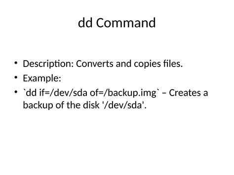 Linux Commands Presentation Topic Discrete Structureppt