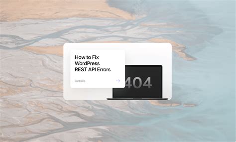 how to fix rest api errors in wordpress drewl