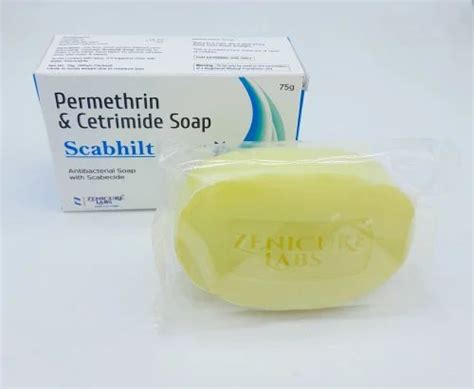 Permethrin Cetrimide Soap Scabhilt Packaging Size 75gm At ₹ 95