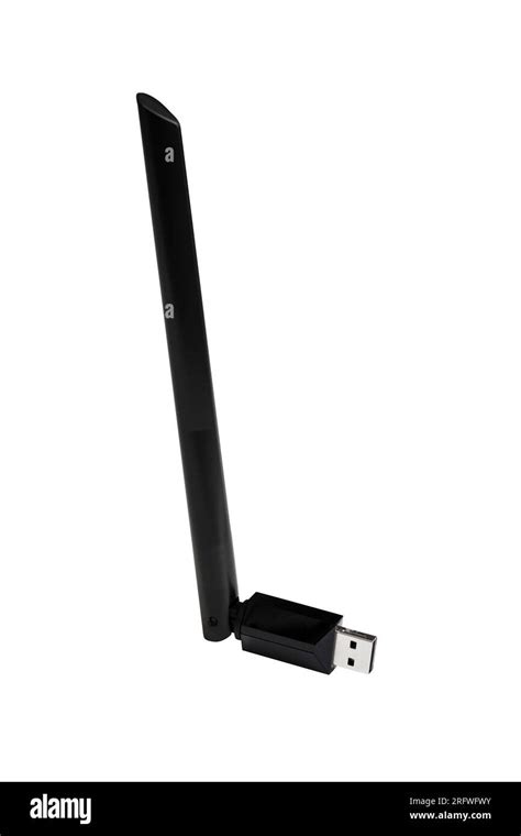 Wi Fi Wireless Usb Adapter For Improving The Wi Fi Signal On A Computer Stock Photo Alamy