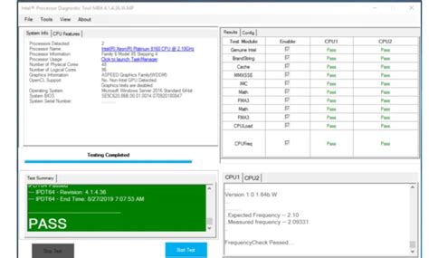 Intel Processor Diagnostic Tool Una Herramienta Para Diagnosticar