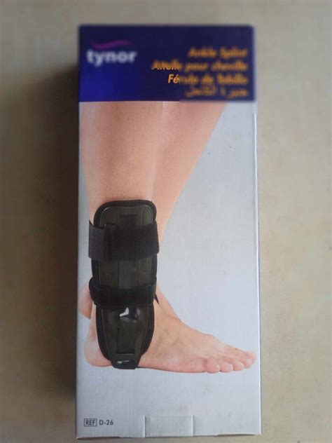 Ankle Splint Health And Nutrition Braces Support And Protection On Carousell