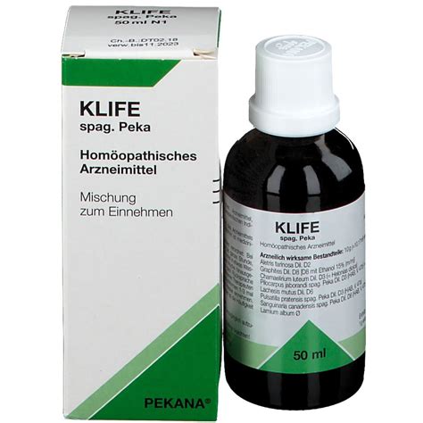 KLIFE Spagyrische Peka Tropfen 50 Ml Shop Apotheke