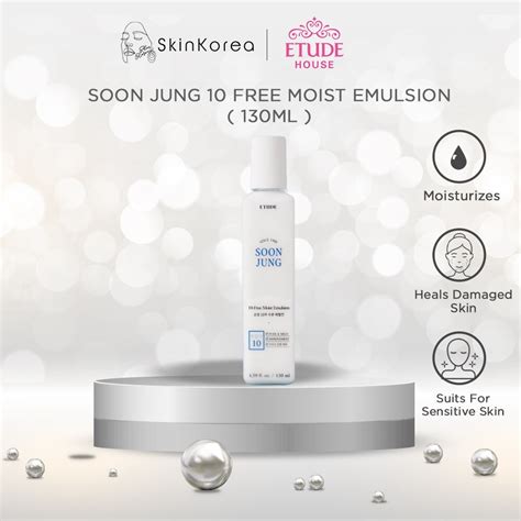 ETUDE HOUSE Soon Jung 10 Free Moist Emulsion 130ml (NEW) | Shopee Malaysia