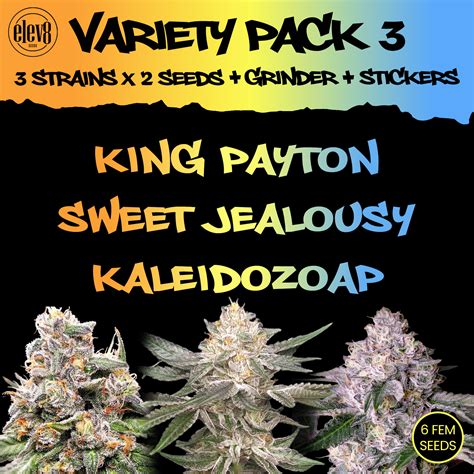 Variety Pack 3 Elev8 Seeds