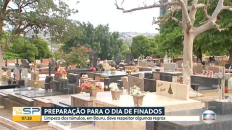 Vídeo Cemitérios Já Se Preparam Para O Dia De Finados Bom Dia Sp G1