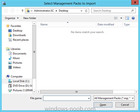 scom 2012 sp1 in a lab configuration part b import management