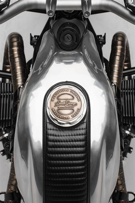 We Cant Stop Staring At This Stunning Bare Aluminum Custom Bmw Bike