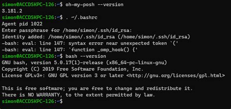 Syntax Error On Ubunutu 20 04 On WSL2 Issue 953 JanDeDobbeleer Oh