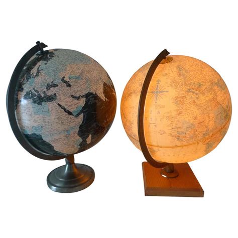 Vintage Lighted World Globe 173 For Sale On 1stdibs Lighted Moon Globe