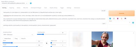 สอนทำรูปตัวเองคู่กับสาว ใน Stable Diffusion Part6 Thep Excel