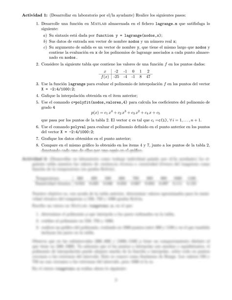 SOLUTION Interpolar Datos En Matlab Studypool