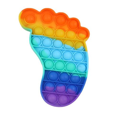 Push Bubble Sensory Pop It Fidget Toy Box Squishy Grandado