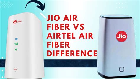 Jio Air Fiber Vs Airtel Air Fiber Difference YouTube