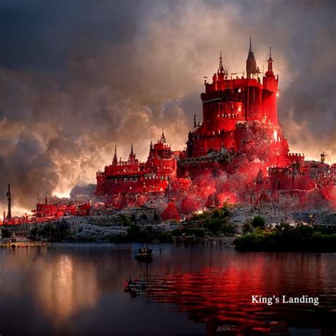 Fantasy Version Of Game Of Thrones Castles Rmidjourney