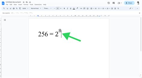 How To Write Exponents In Google Docs Easy Methods