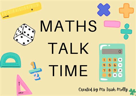 Mash 3rd 4th Class Maths Talk Time Bundle Updated