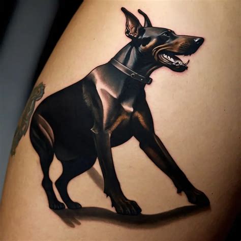 Doberman Tattoos Meaning Symbolism And 96 Designs Hbtat2