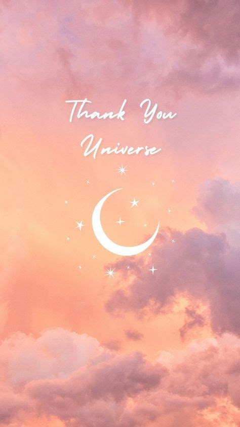 Thank You Universe Wallpaper