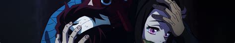 5760x1080 Resolution Urokodaki With Tanjirou And Nezuko 5760x1080