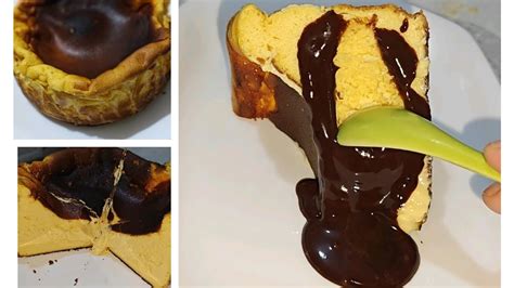 تحلية سان سيباستيان بأسهل واسرع طريقة San Sebastian Cheesecake Youtube
